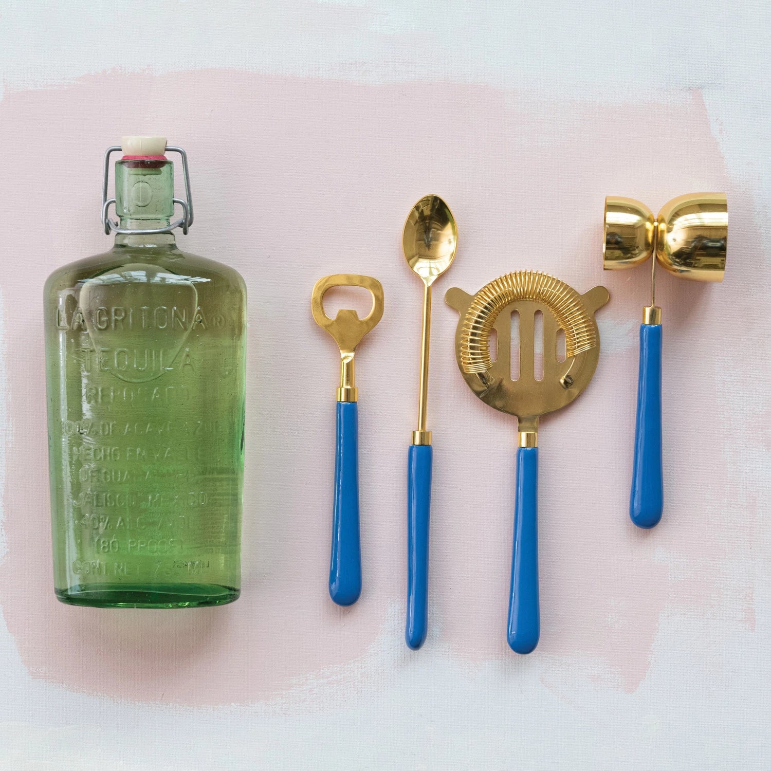 Stainless Steel & Aluminum Bar Tools Set of 4 – Auden & Avery